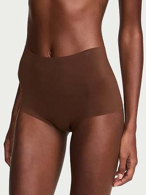 Victoria's Secret No-show Snake Mesh Modern Brief Panty - Brown