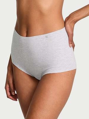 Victoria's Secret No-show Mesh Modern Brief Panty - Grey