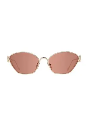 Loewe Anagram Sunglasses - Shiny Rose Gold