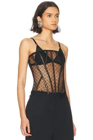 Dolce & Gabbana Strapless Corset Top
