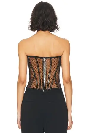 Dolce & Gabbana Strapless Corset Top