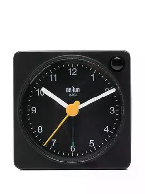 BRAUN WATCHES Classic Travel Alarm Clock - Black