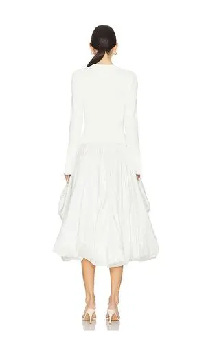 Simkhai Kenlie Midi Dress - Ivory