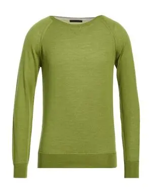 MOORER Wool, Silk, And Cashmere Crewneck Sweater