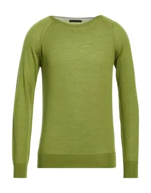 MOORER Wool, Silk, And Cashmere Crewneck Sweater