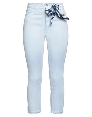 Guess Solid Slim-leg Pants - Blue