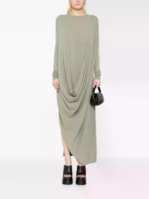Rick Owens Draped Knitted Dress