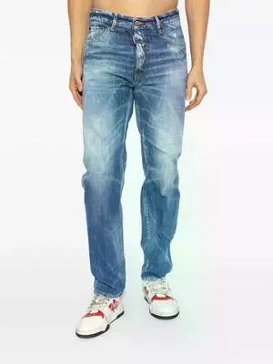 Dsquared2 Cotton Tapered Jeans
