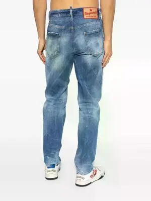 Dsquared2 Cotton Tapered Jeans