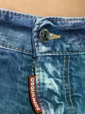 Dsquared2 Cotton Tapered Jeans