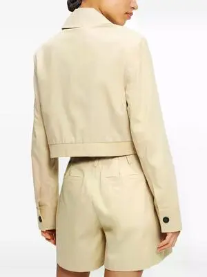 Karl Lagerfeld Cropped Blouson Jacket