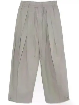 JIL SANDER Linen Trousers