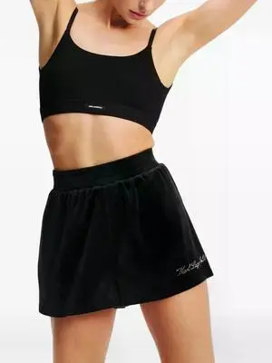 Karl Lagerfeld Velour Shorts