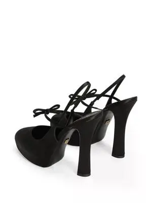 Dolce & Gabbana Satin Slingback Pumps