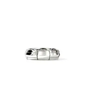 John Hardy Icon 50 7mm Band Ring - Sterling Silver