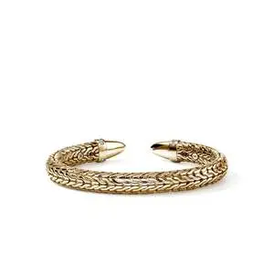 John Hardy Spear Flex Cuff With Diamonds