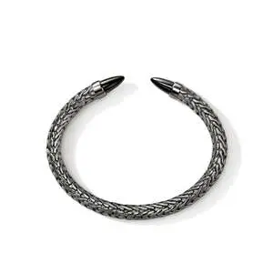 John Hardy Spear Flex Cuff With Black Onyx