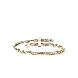 John Hardy Spear Flex Cuff With Diamonds