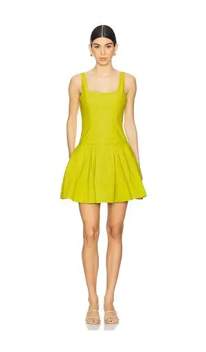 Fluorescent Yellow Cocktail Dresses