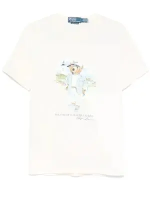 Polo Ralph Lauren Polo Bear Jersey Slim T-shirt - Neutrals