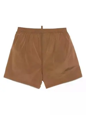 Dsquared2 Boxer Midi Swim Shorts - Brown