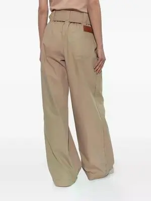 Moncler Buttoned Palazzo Pants - Neutrals