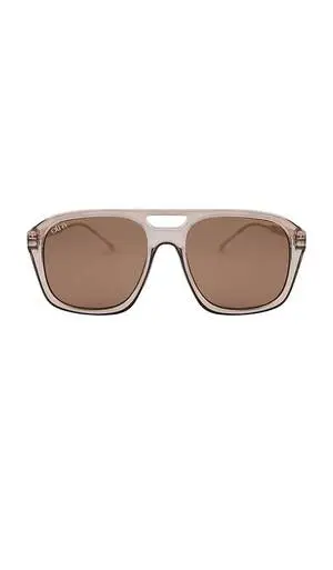 OTRA Reina Sunglasses - Transparent Olive & Brown