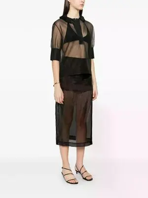 Philosophy Di Lorenzo Serafini Sheer Top