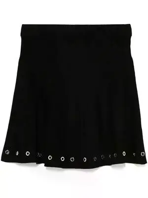 Dkny Grommet-detailing Skirt