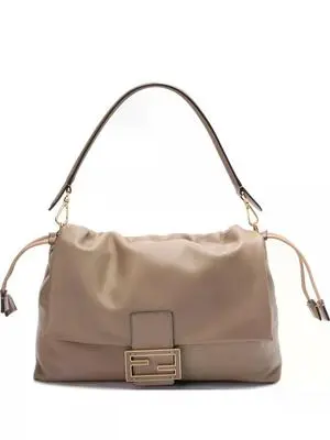Fendi Mamma Baguette Shoulder Bag - Neutrals
