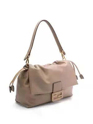 Fendi Mamma Baguette Shoulder Bag - Neutrals