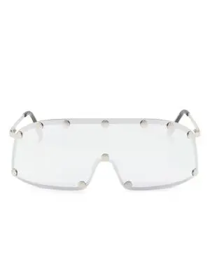 Rick Owens Shield Sunglasses - Silver