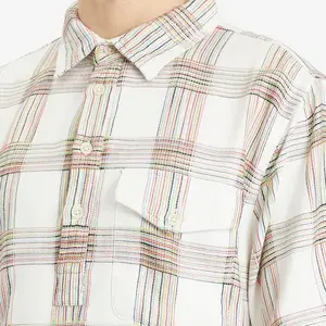 DUBBLEWARE Dobby Check Pullover Shirt