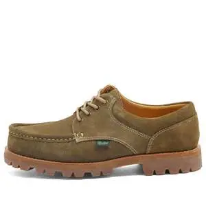 Paraboot Contrast Stitching Shoes For Men