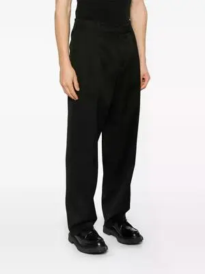 GOLDEN GOOSE Virgin Wool Trousers - Black
