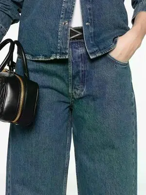 ANINE BING Straight Leg Jeans - Blue