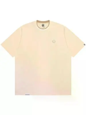 AAPE BY *A BATHING APE Rubberised Logo-detail T-shirt