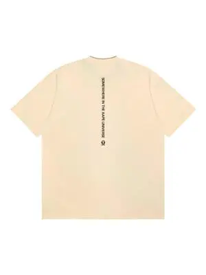 AAPE BY *A BATHING APE Rubberised Logo-detail T-shirt