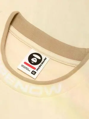 AAPE BY *A BATHING APE Rubberised Logo-detail T-shirt