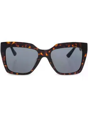 Versace Geometric Sunglasses - Brown