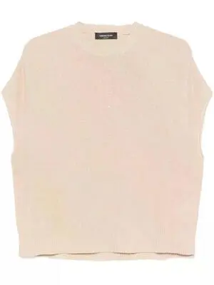 Fabiana Filippi Fine-knit Vest - Neutrals