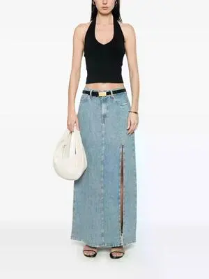 7 For All Mankind Maxi Denim Skirt