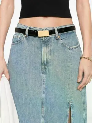 7 For All Mankind Maxi Denim Skirt