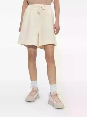 Moncler Cotton Shorts - Neutrals