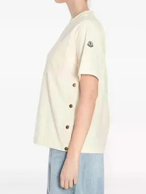 Moncler T-shirt With Pocket - Neutrals