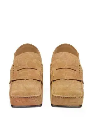 Jacquemus Le Carré Loafers - Brown