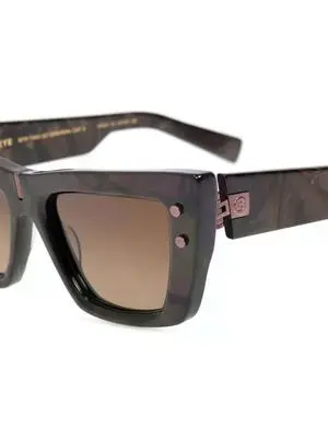 Balmain B-eye Cat-eye Sunglasses - Brown