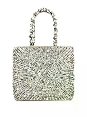 AQUAZZURA Embellished Square Tote