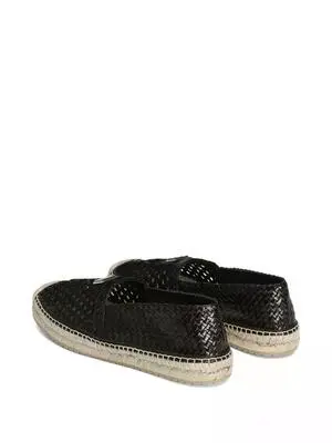 Dolce & Gabbana Woven Espadrilles - Black