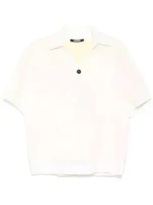 Jacquemus Le Polo Scala Top - Neutrals